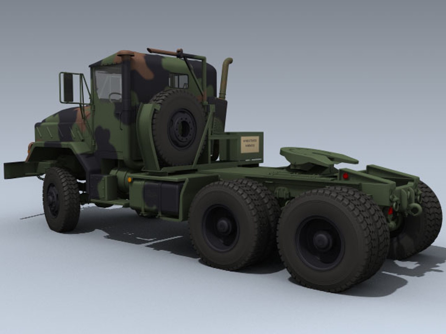 Max Army M932 Tractor