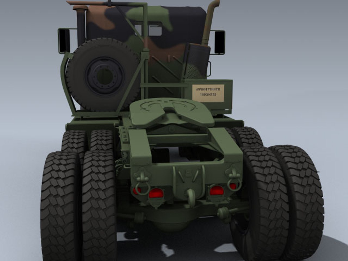 Max Army M932 Tractor