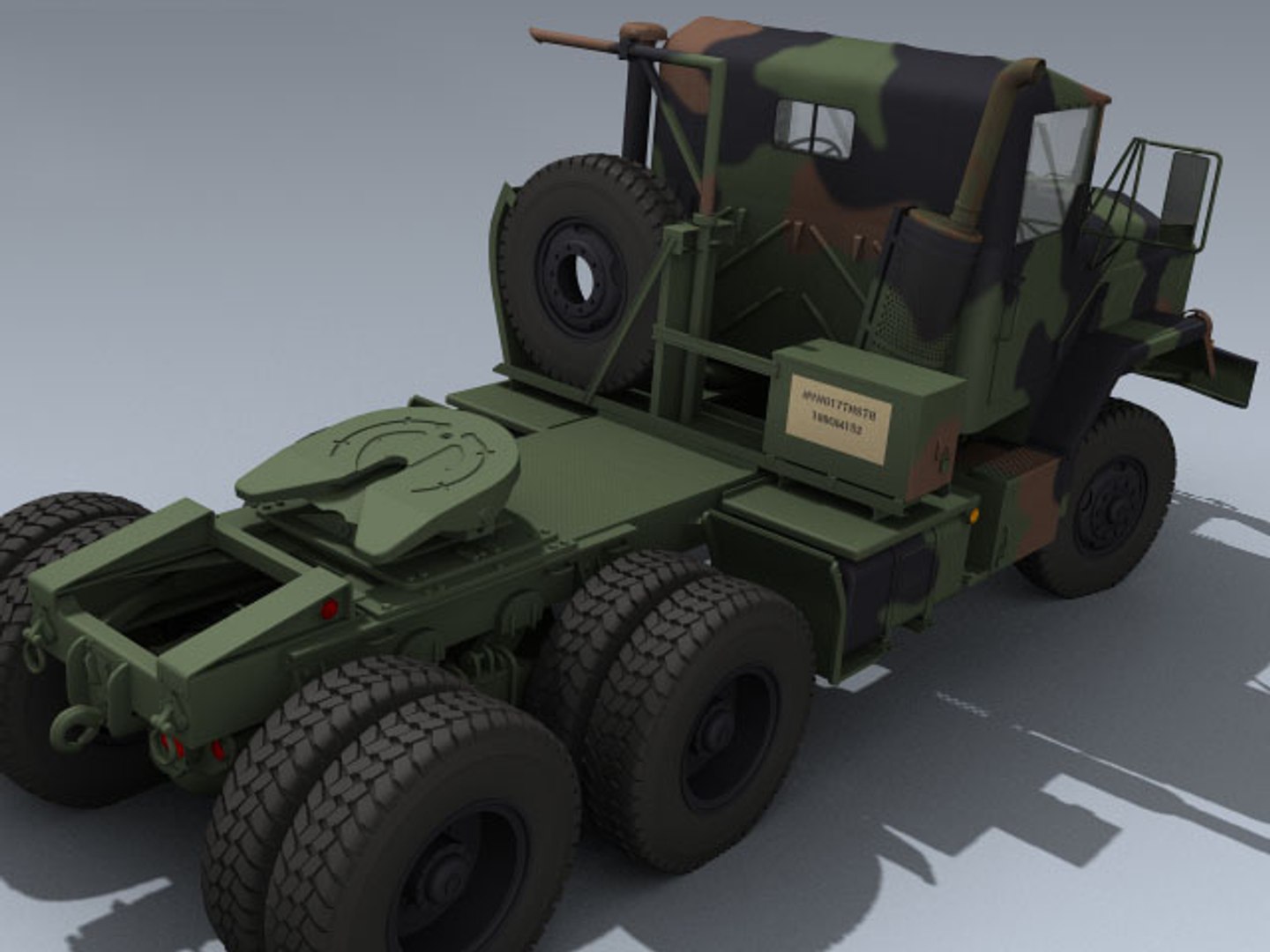Max Army M932 Tractor