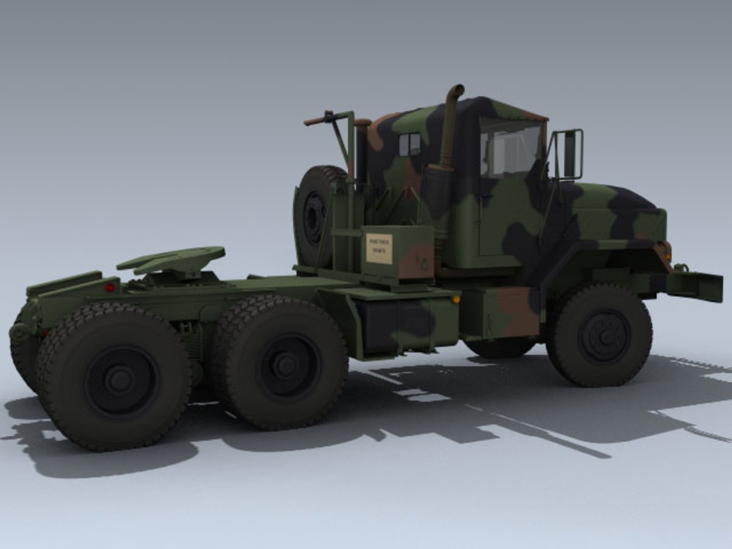 Max Army M932 Tractor
