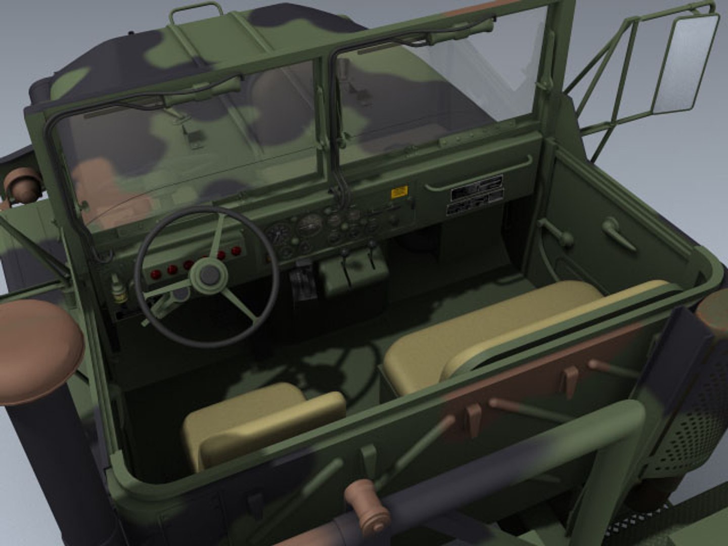 Max Army M932 Tractor