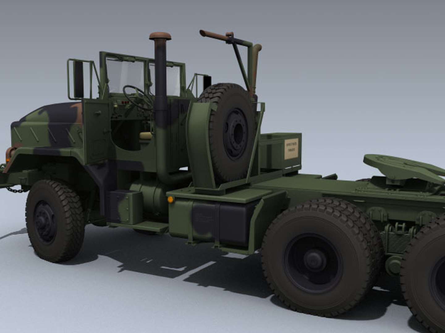 Max Army M932 Tractor