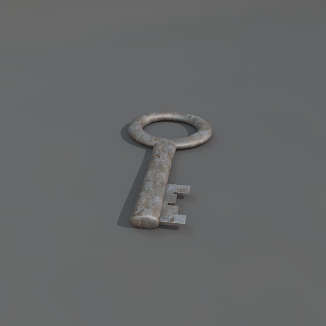 trunk key 3d c4d