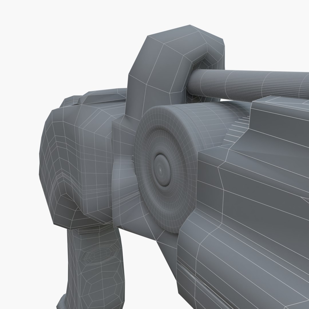 Ray-gun blaster weapon gun 3D model - TurboSquid 1356710