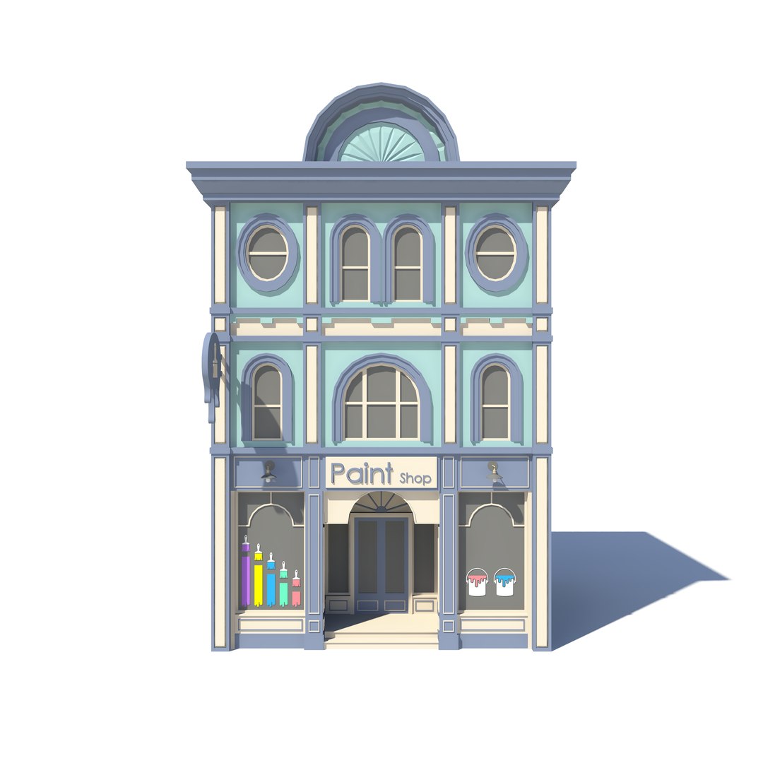 3D Paintshop 01 - TurboSquid 1474859