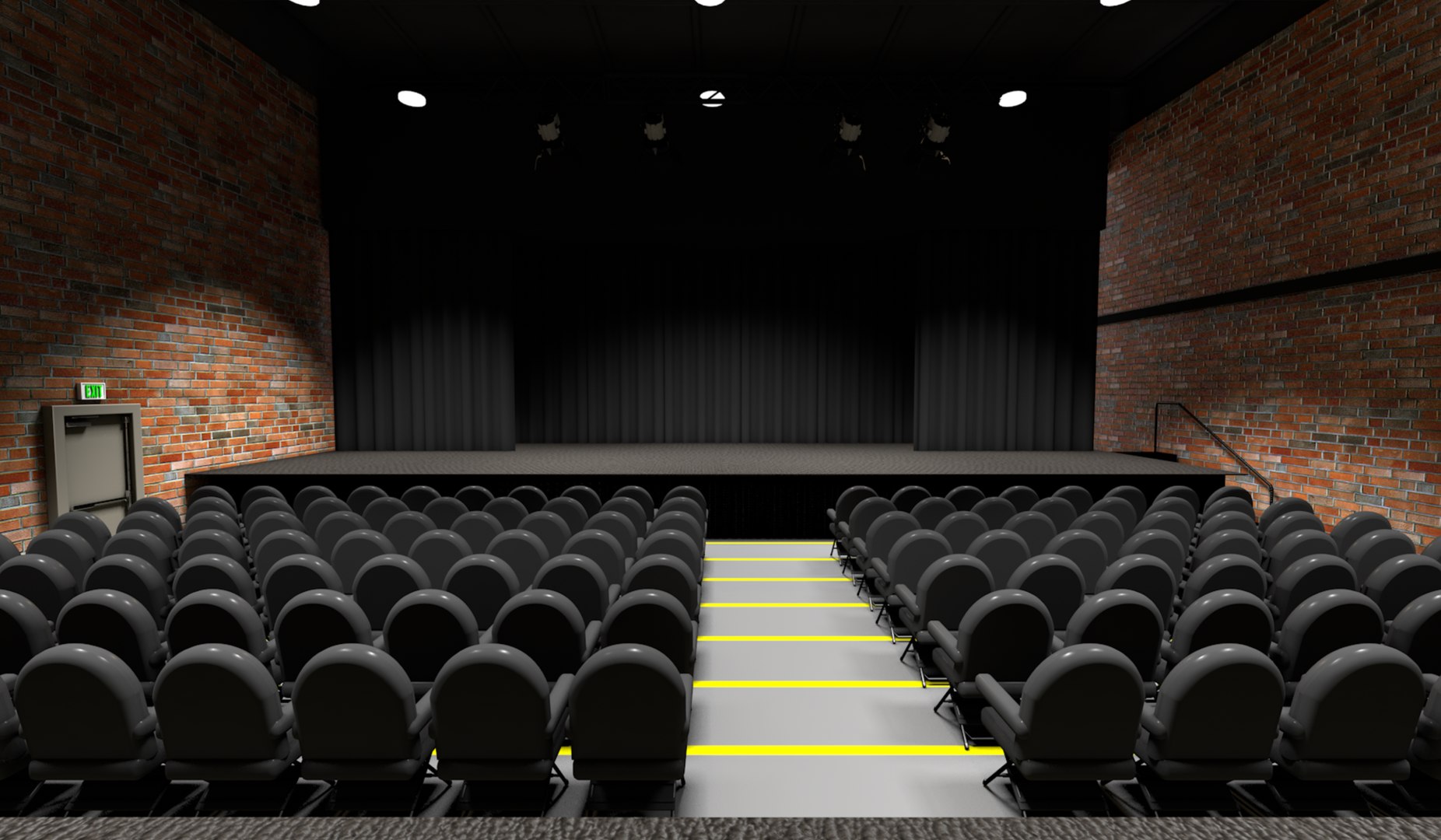 3D Model Scene Theater - TurboSquid 1658837