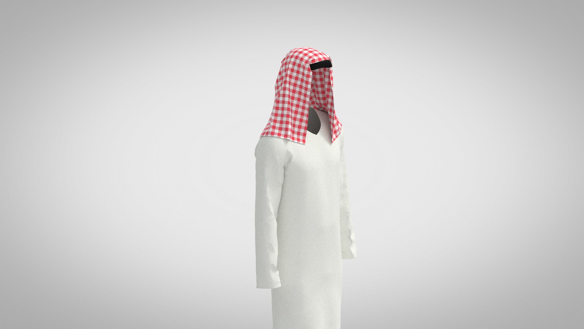 Arab Costume 3D Model - TurboSquid 1972936