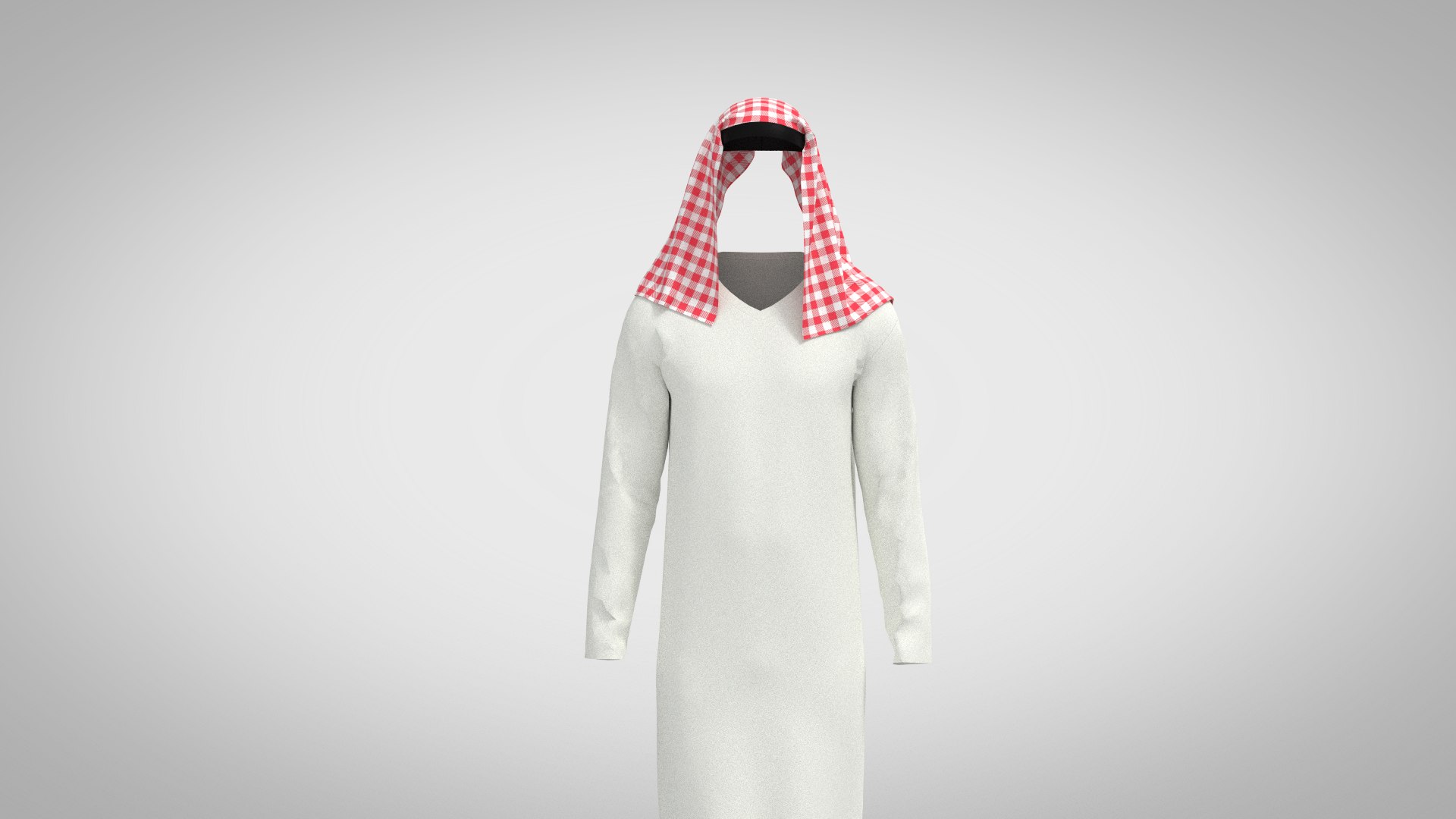 Arab Costume 3D Model - TurboSquid 1972936