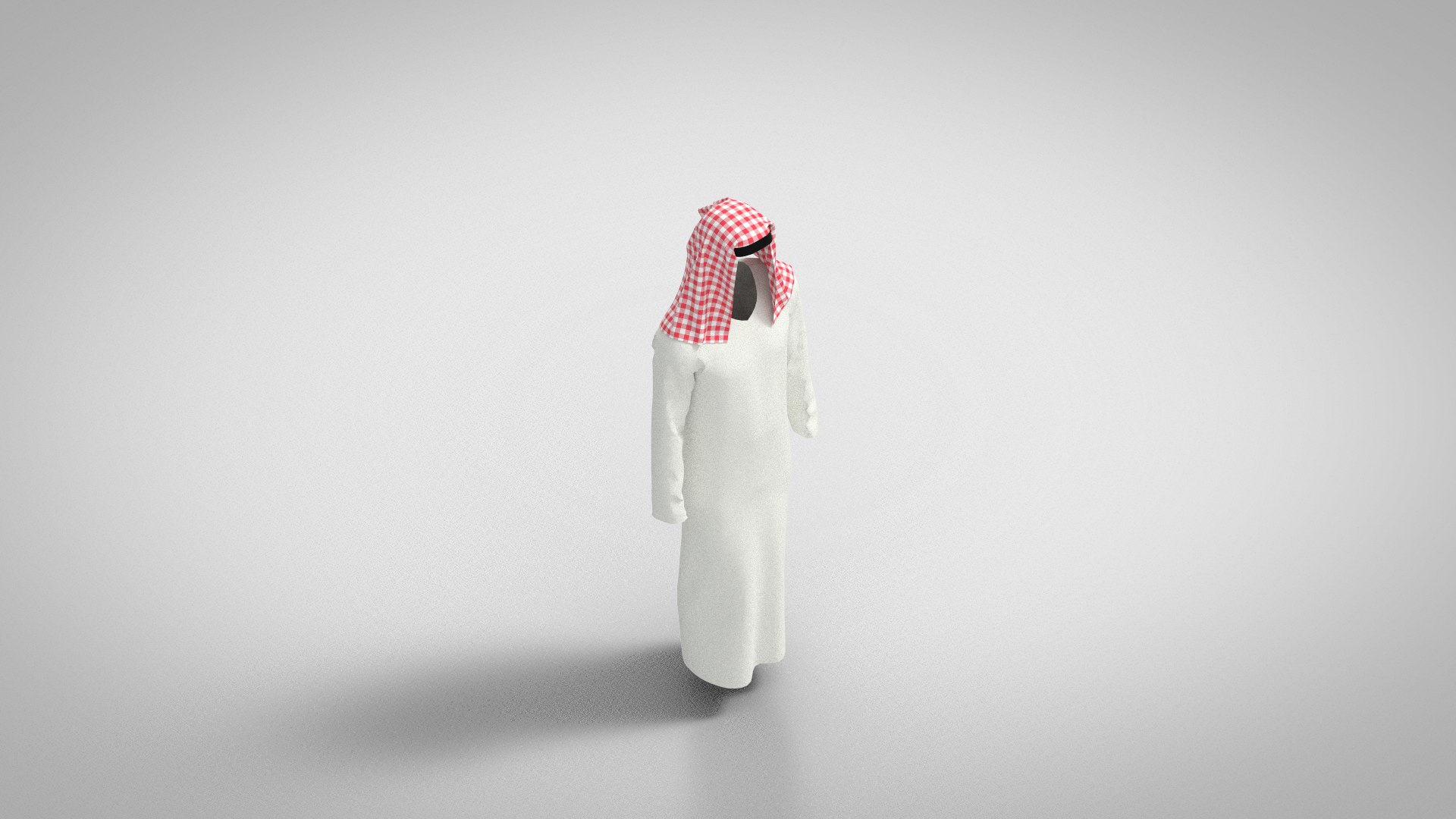 Arab Costume 3D Model - TurboSquid 1972936