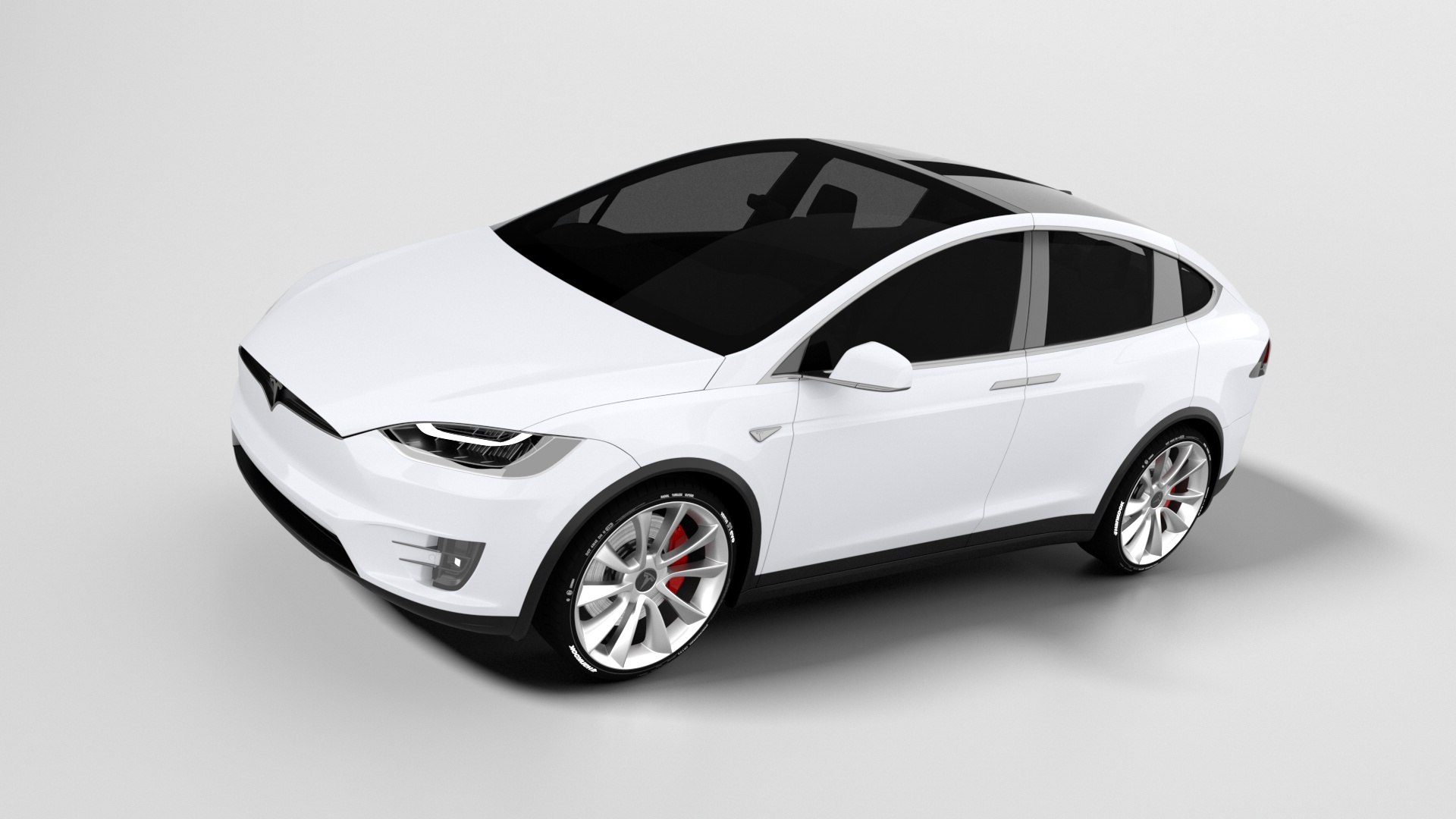 Tesla Model X 3D Model - TurboSquid 2381674