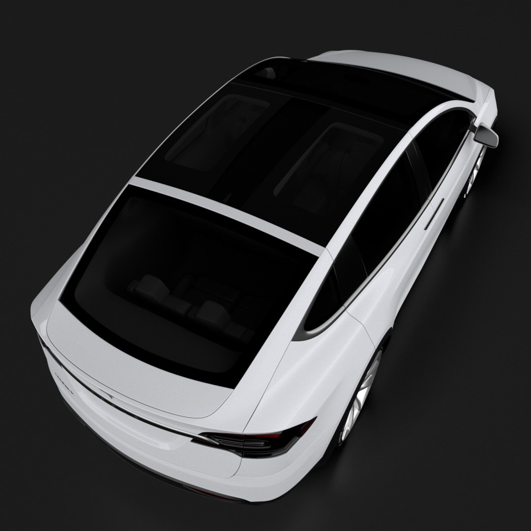 Tesla Model X 3D Model - TurboSquid 2381674