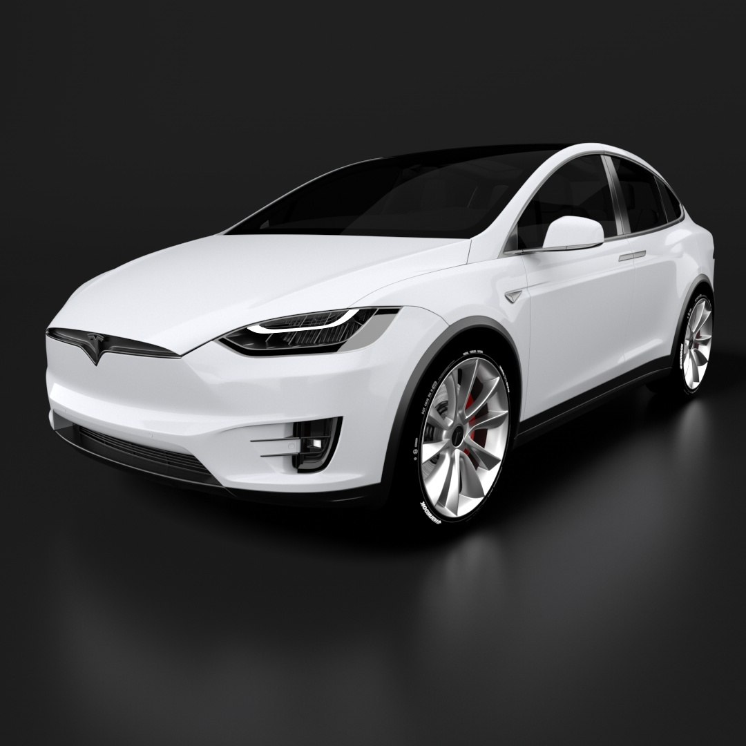 Tesla Model X 3D Model - TurboSquid 2381674