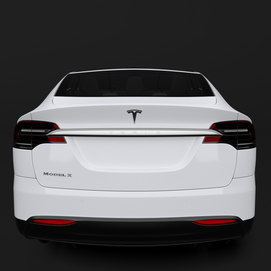 Tesla Model X 3D Model - TurboSquid 2381674
