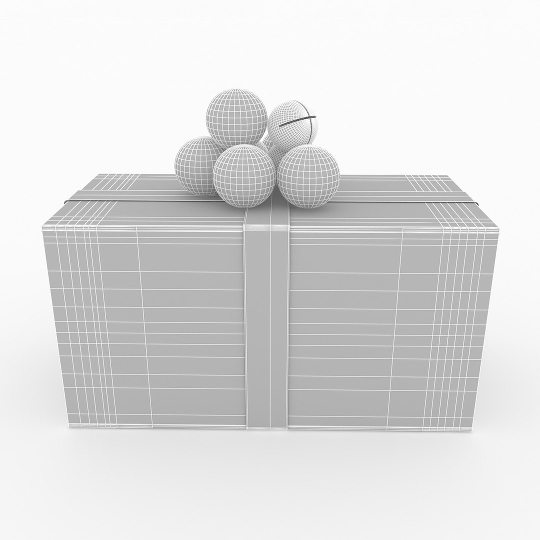 3D Model Gift Box Christmas - TurboSquid 1544756