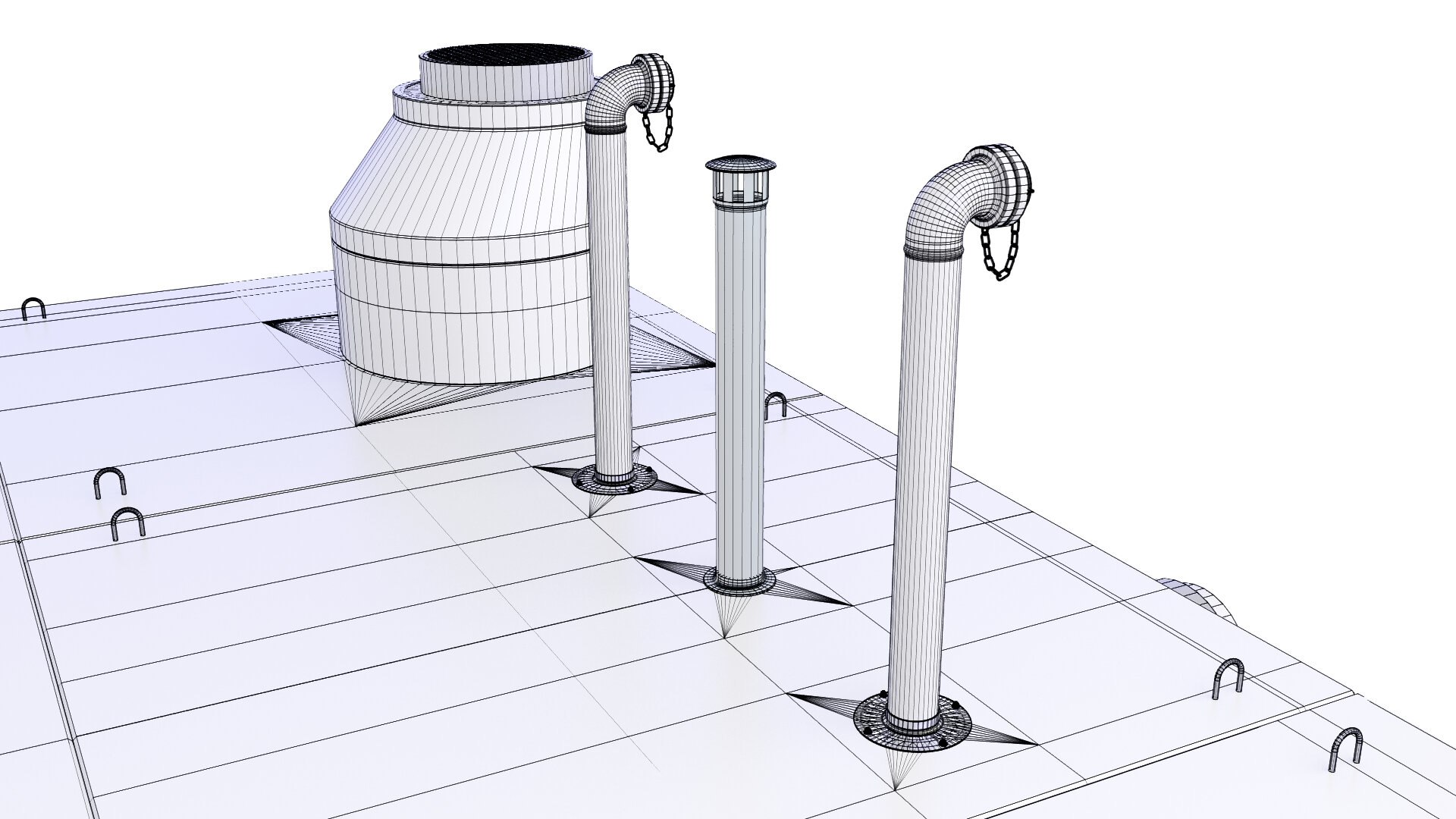 Concrete Fire Fighting Water Storage Tank 5 3D - TurboSquid 1980062