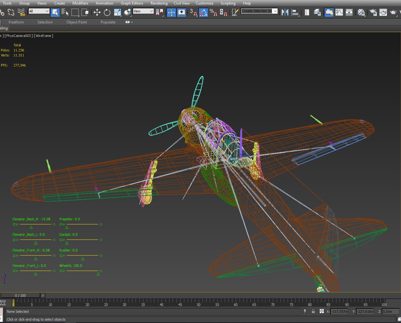 Mitsubishi A6m Zero Rig Model - TurboSquid 1419336