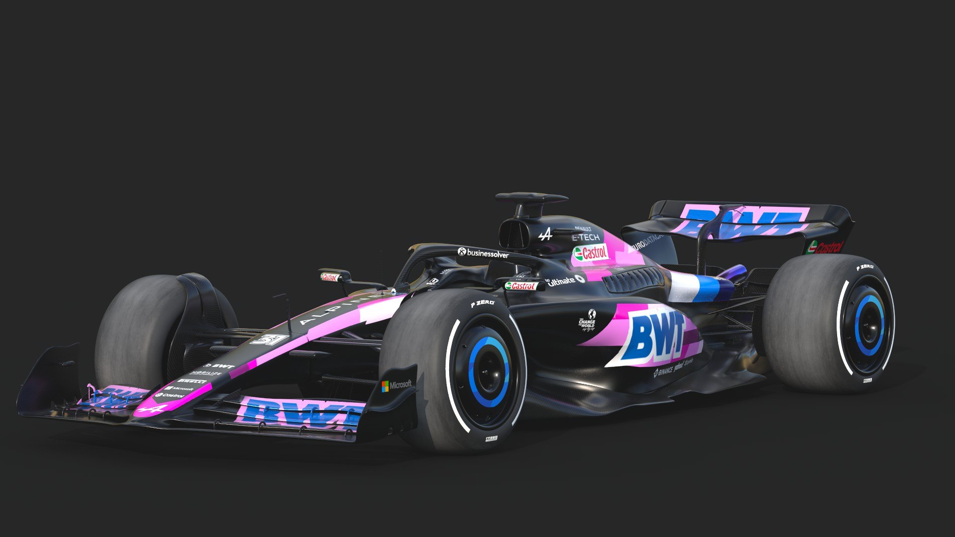 F1 Alpine A524 2024 3D Model - TurboSquid 2187208