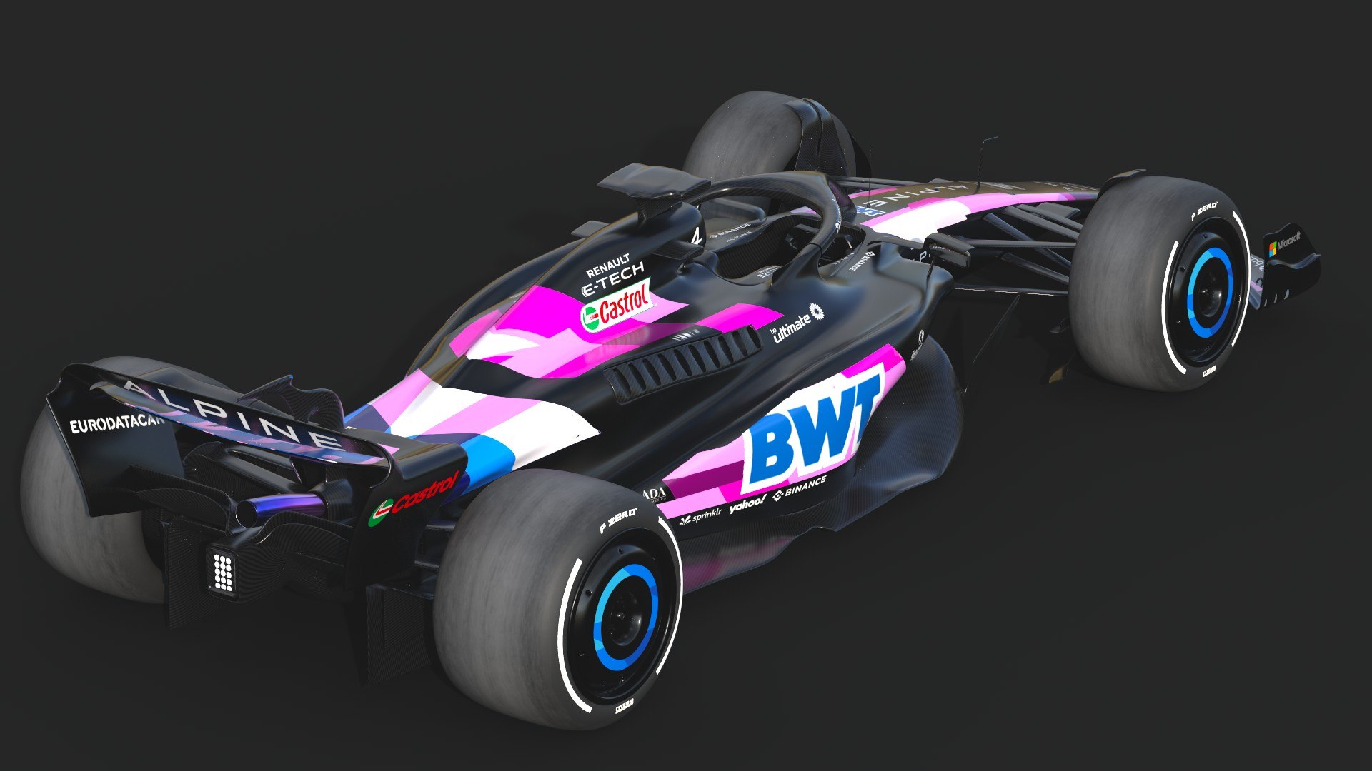 F1 Alpine A524 2024 3D Model - TurboSquid 2187208
