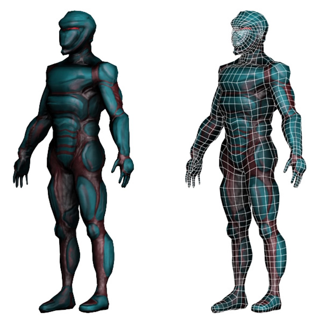 3ds Max Cyborg Cyclops