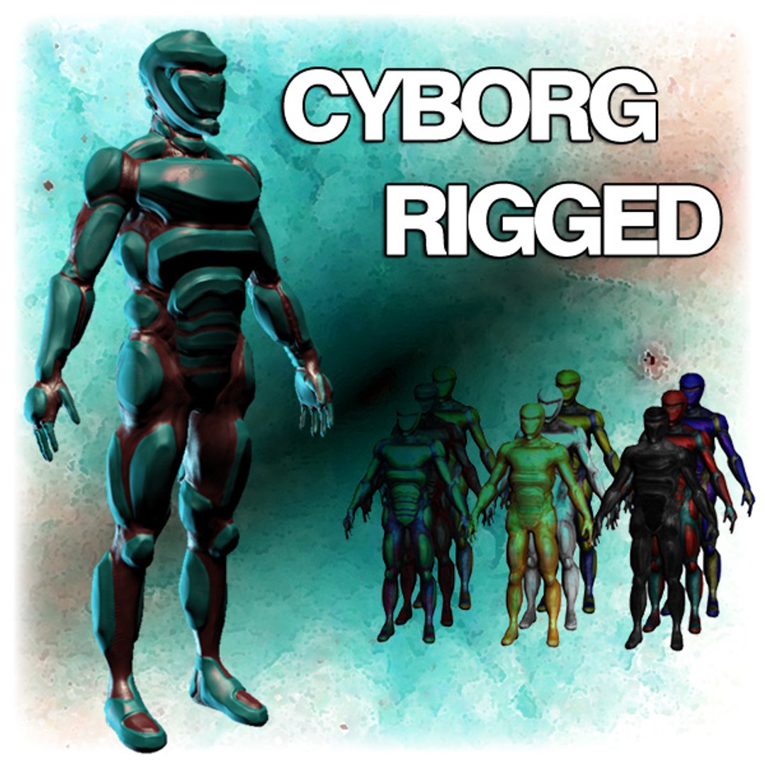 3ds Max Cyborg Cyclops