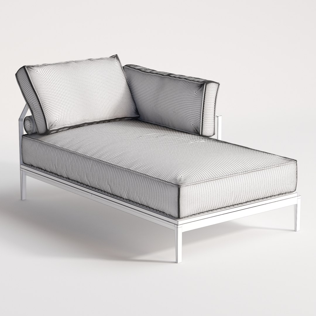 Paolo Victor Chaise Longue 3D Model - TurboSquid 1615747