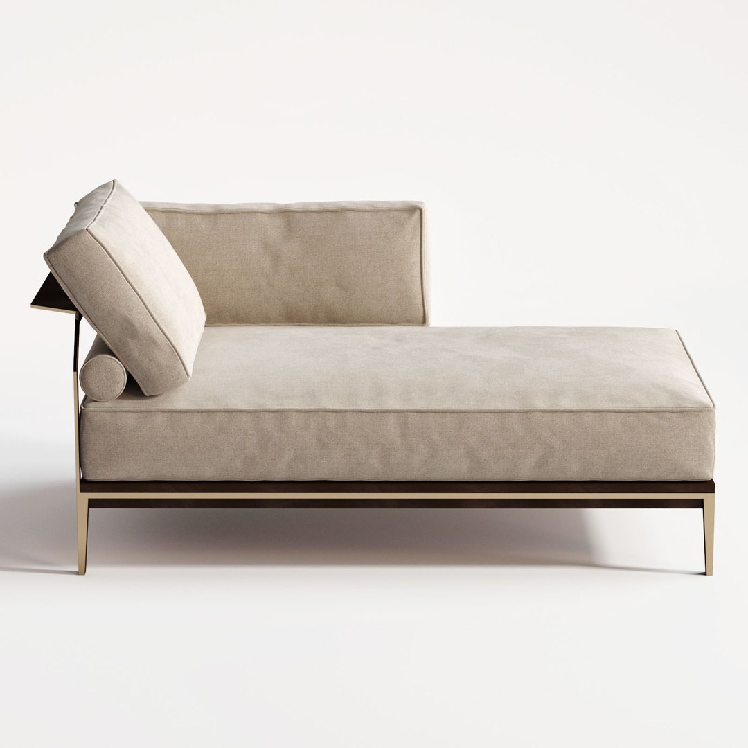 Paolo Victor Chaise Longue 3D Model - TurboSquid 1615747