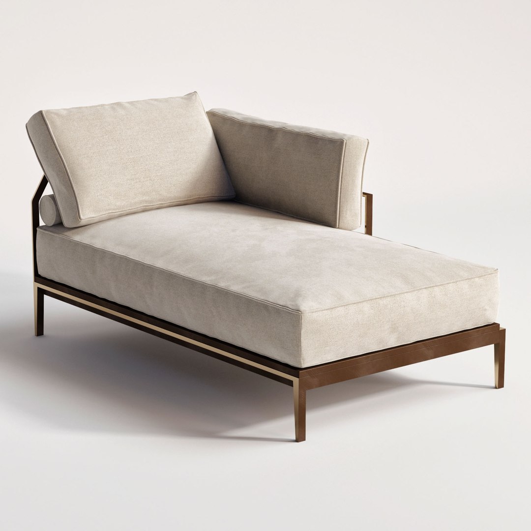 Paolo Victor Chaise Longue 3D Model - TurboSquid 1615747