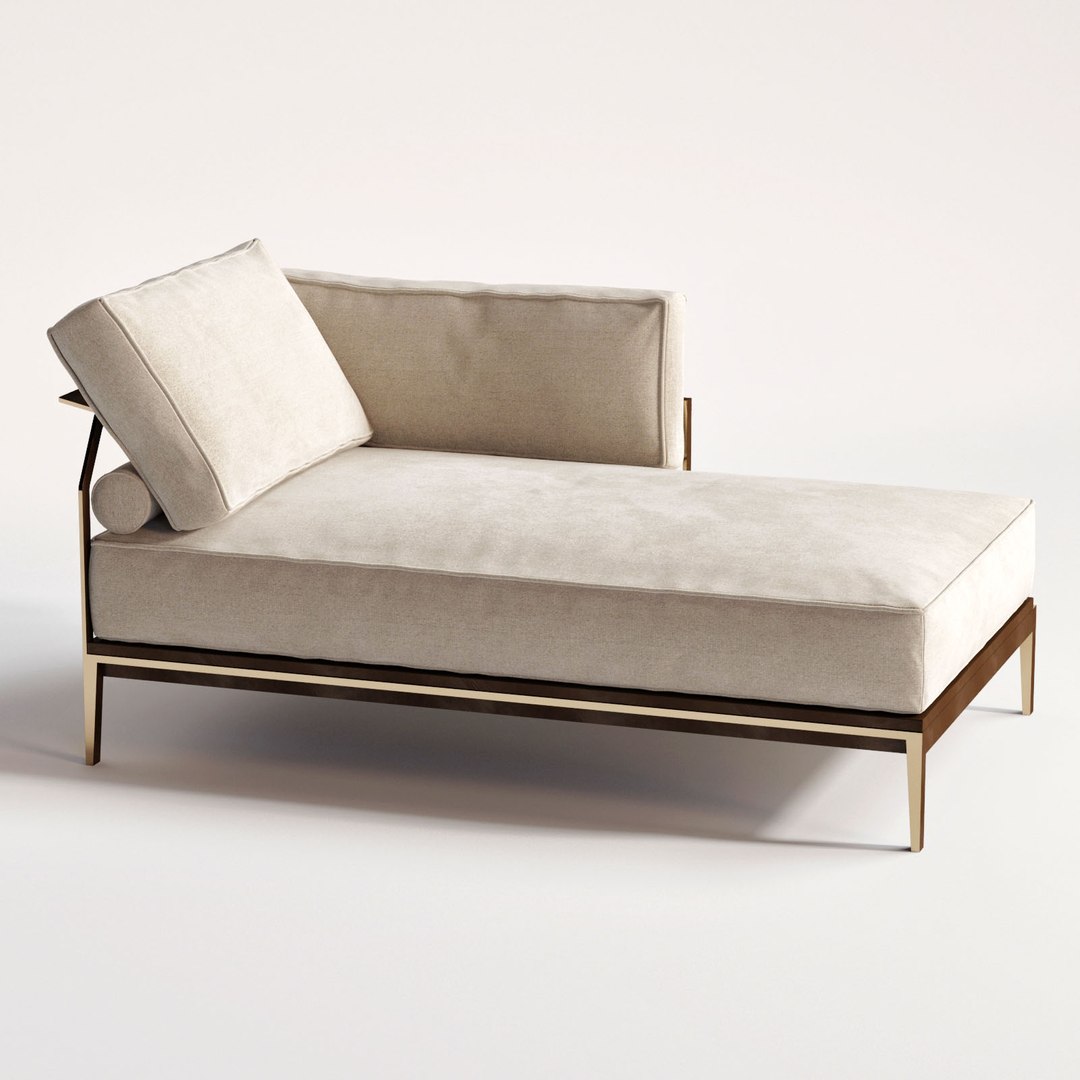 Paolo Victor Chaise Longue 3D Model - TurboSquid 1615747