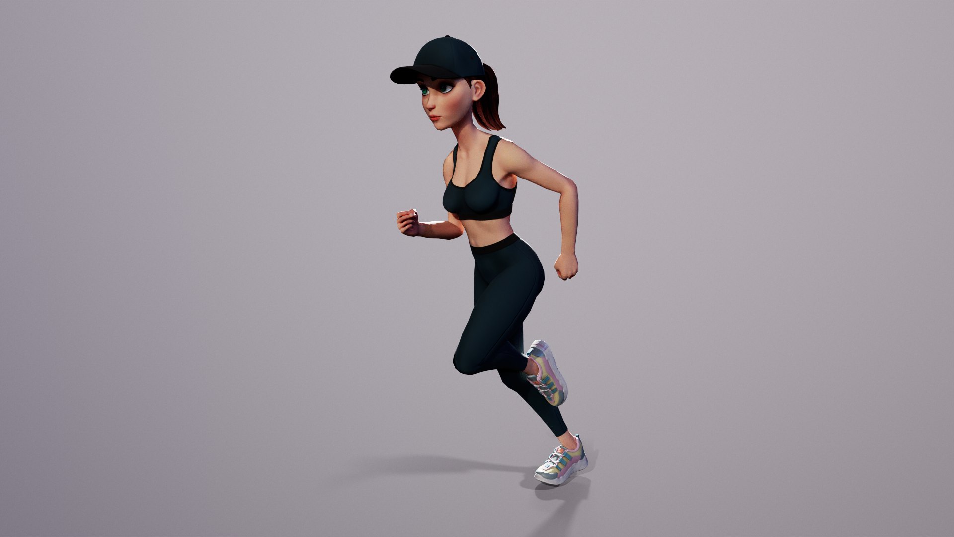 Sport Girl 3D - TurboSquid 2112101