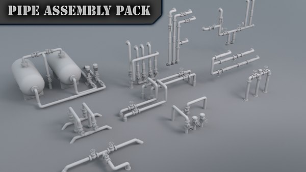 Free 3D Pipe Models | TurboSquid