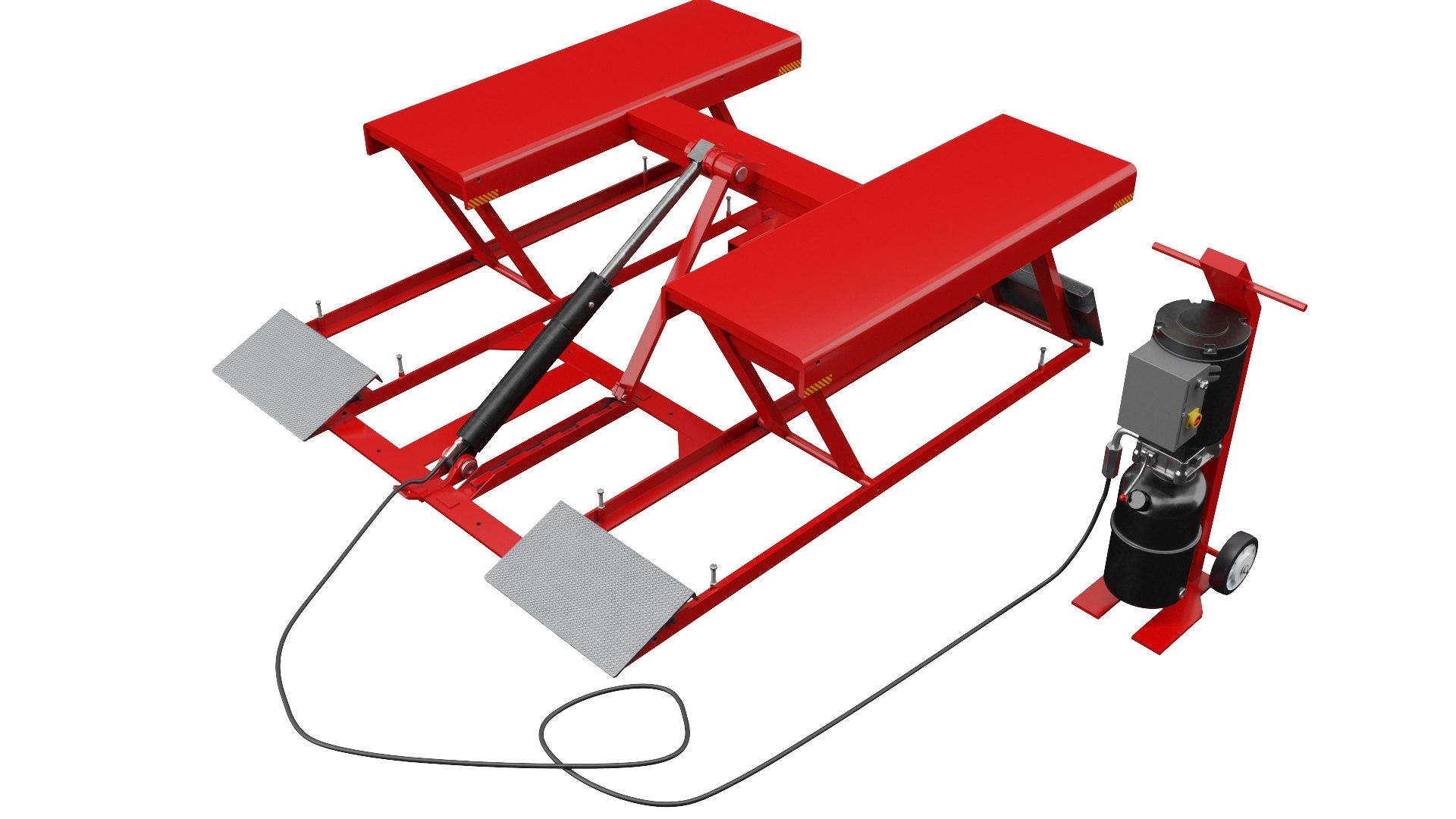 Scissor lift model - TurboSquid 1514641