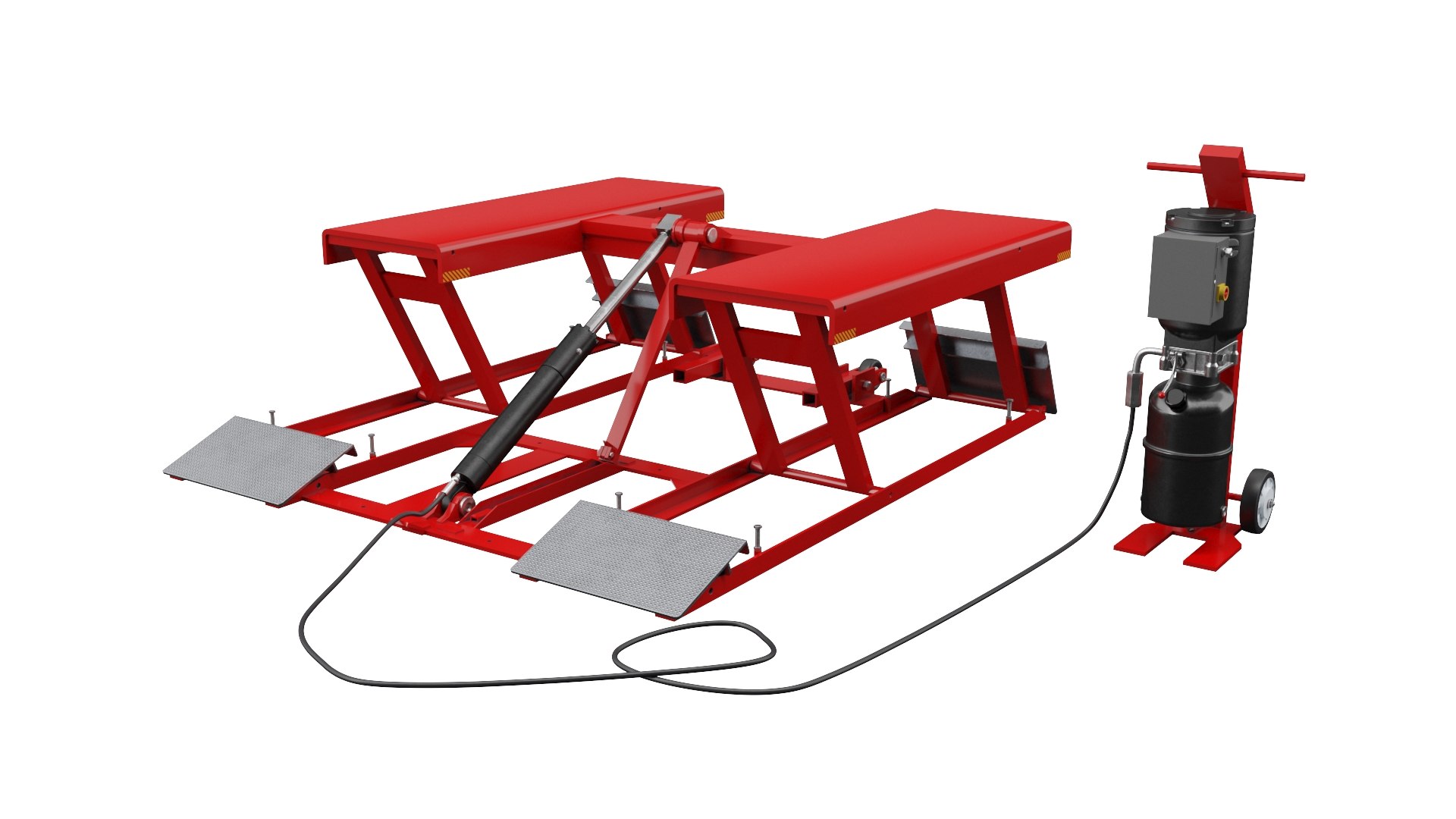 Scissor lift model - TurboSquid 1514641
