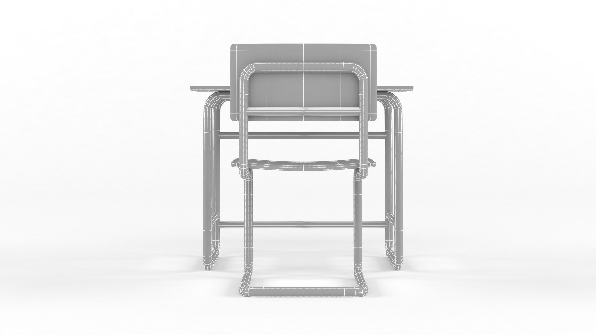 3D Model Classroom Desk - TurboSquid 1914353