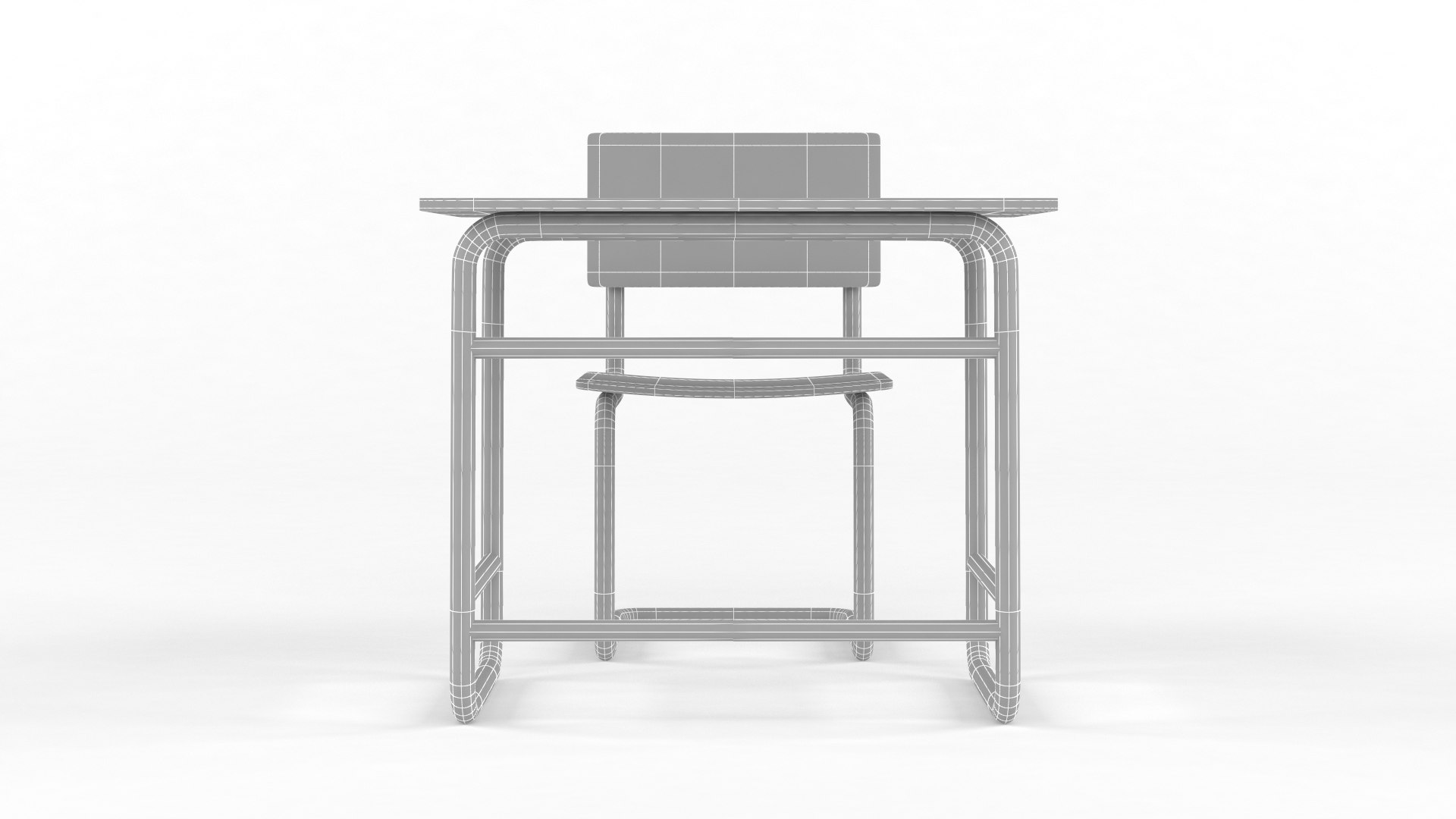 3D Model Classroom Desk - TurboSquid 1914353