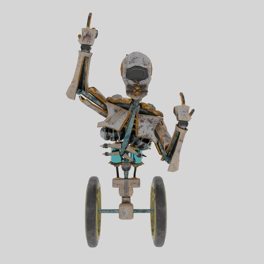 Apocalypse Robot1 3D - TurboSquid 2185595