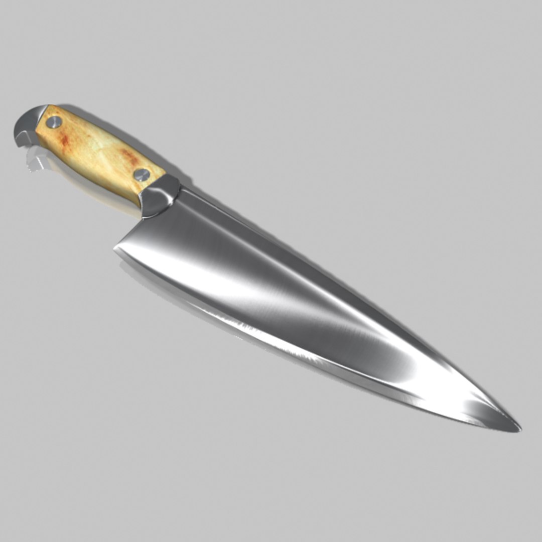 3d knife model