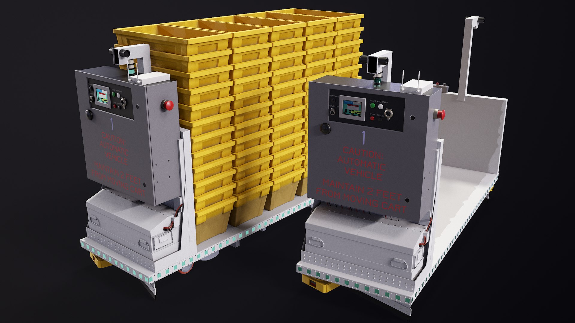 Industrial Warehouse Robot Amazon Kermit 3D - TurboSquid 1756745