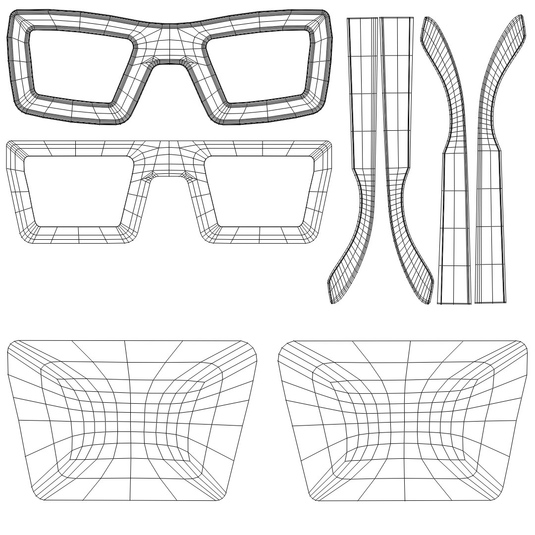 Eyewear 3D model - TurboSquid 1973940