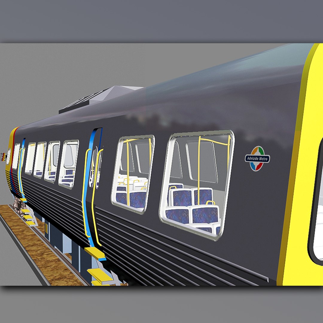 Diesel Railcar 3100 Class 3D Model - TurboSquid 1306804