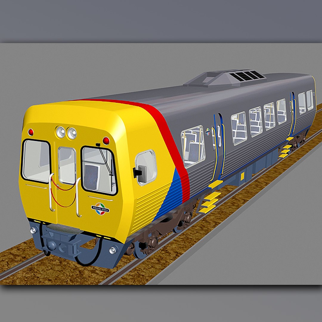 Diesel Railcar 3100 Class 3D Model - TurboSquid 1306804