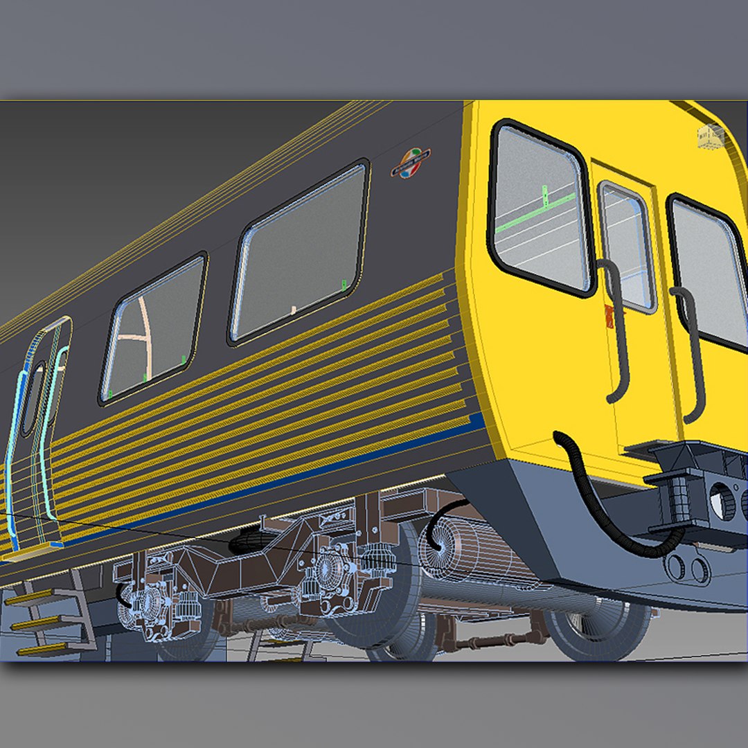 Diesel Railcar 3100 Class 3D Model - TurboSquid 1306804