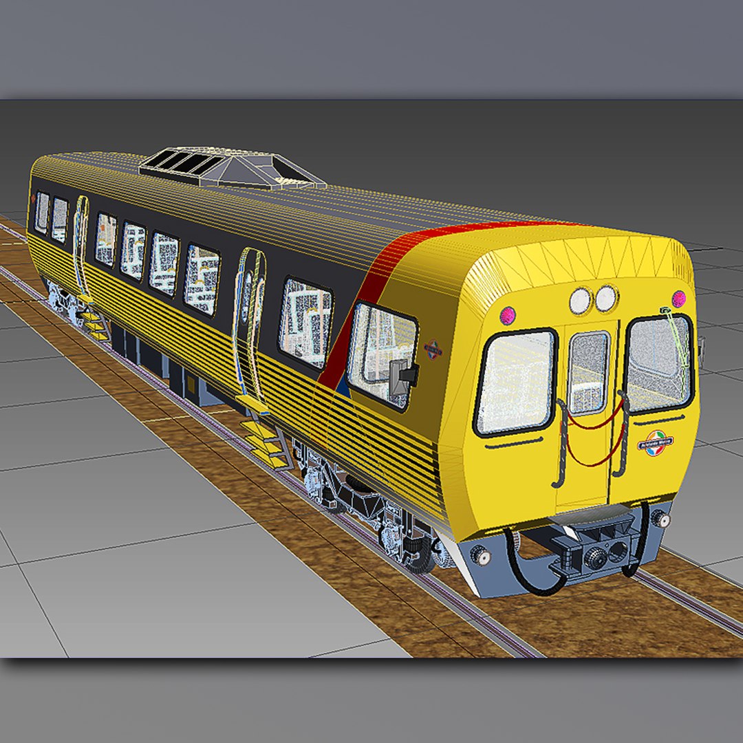 Diesel Railcar 3100 Class 3D Model - TurboSquid 1306804