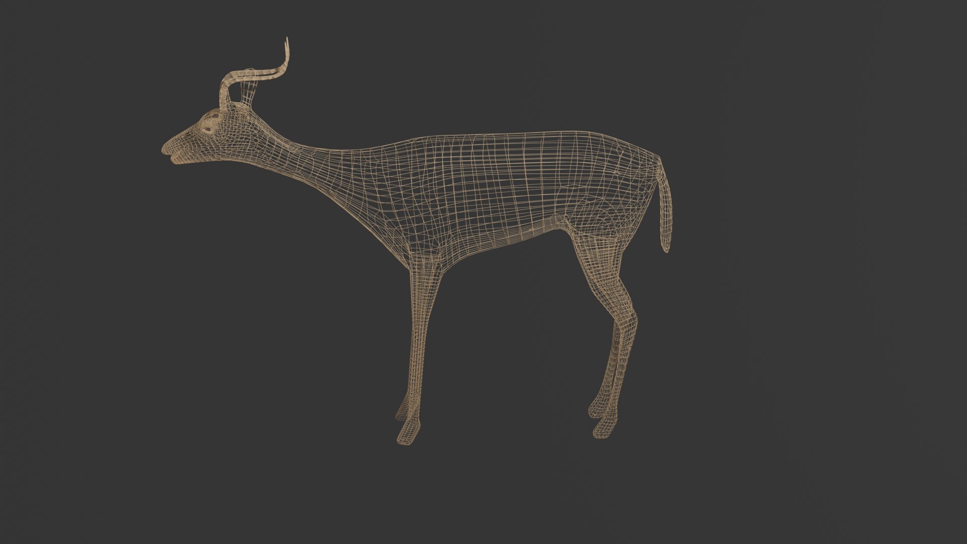 Free Low Price Deer Base Model - TurboSquid 2125631