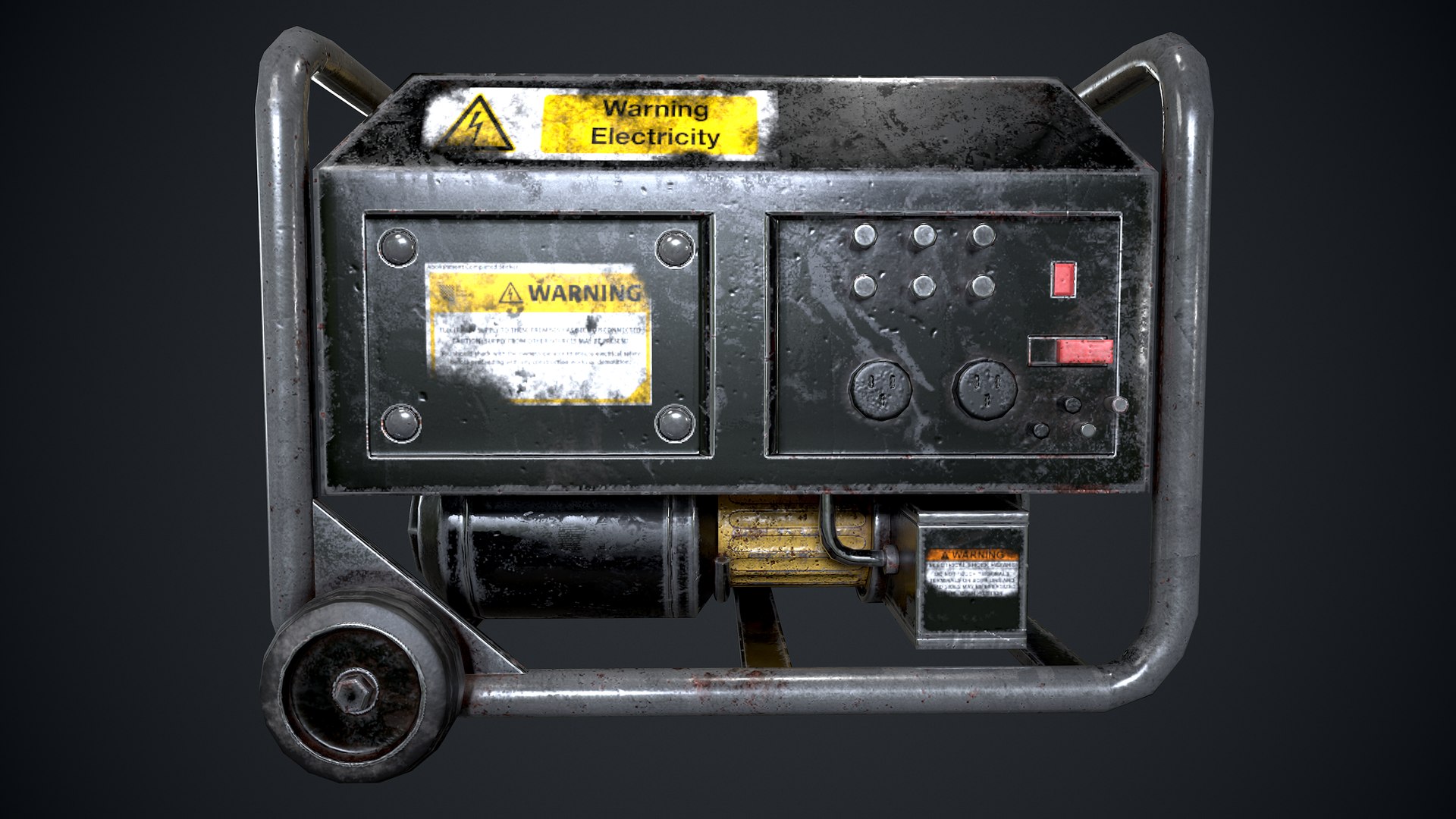 3D Generator Electric - TurboSquid 1675662