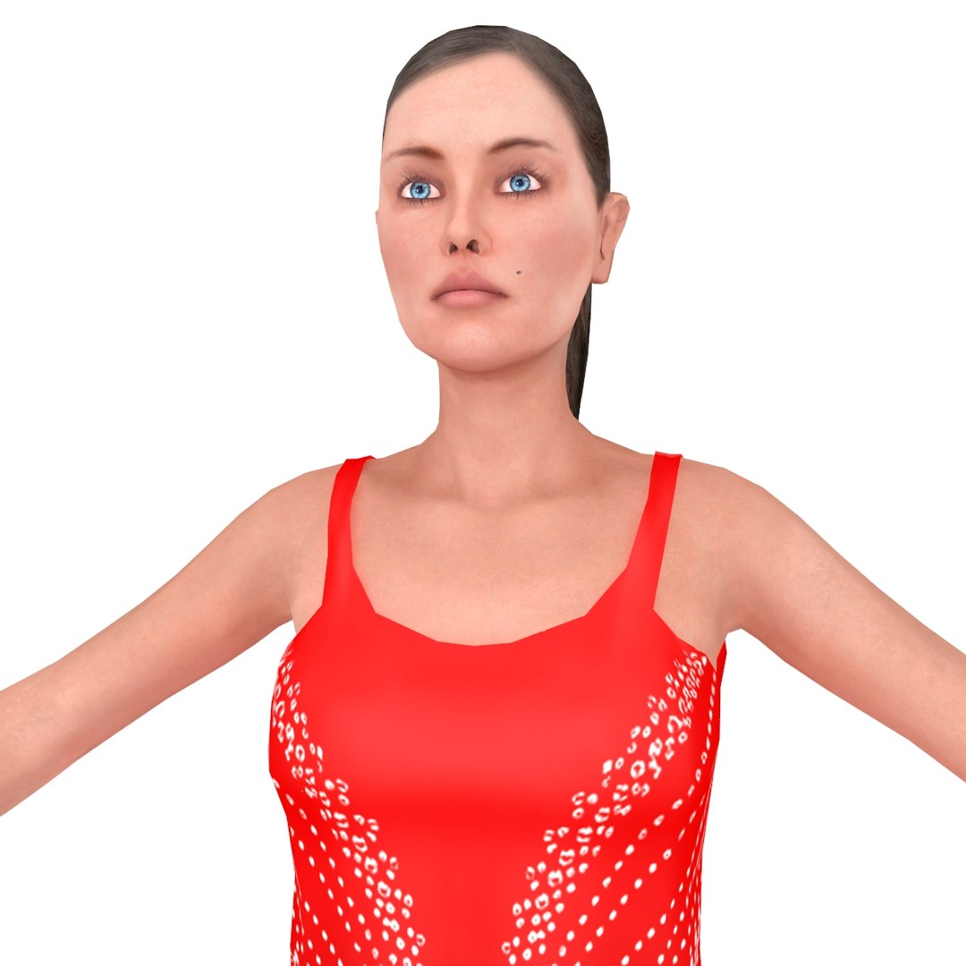 Female Figure Skater Model - TurboSquid 1312316