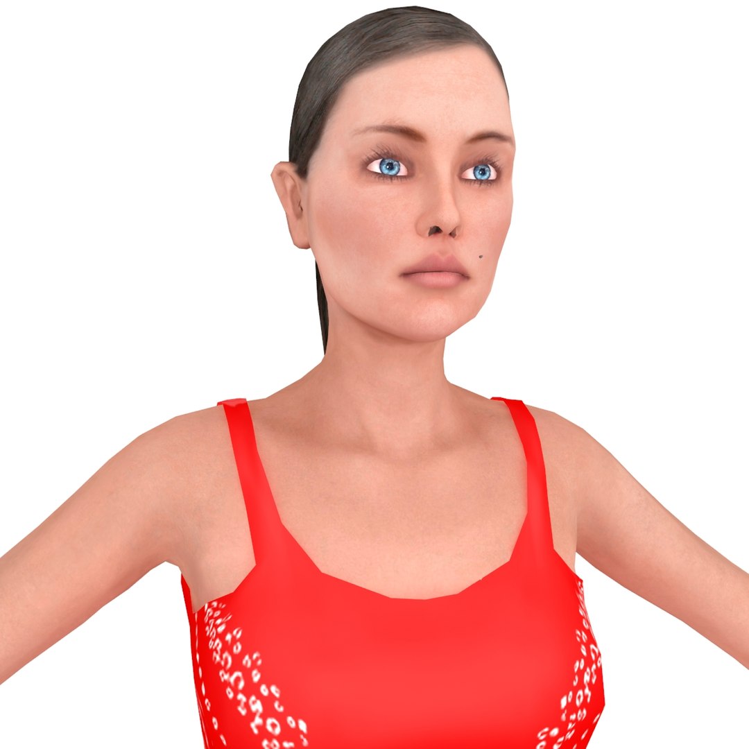 Female Figure Skater Model - TurboSquid 1312316