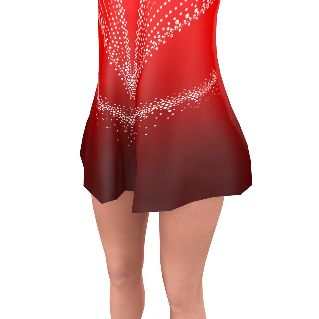 Female Figure Skater Model - TurboSquid 1312316