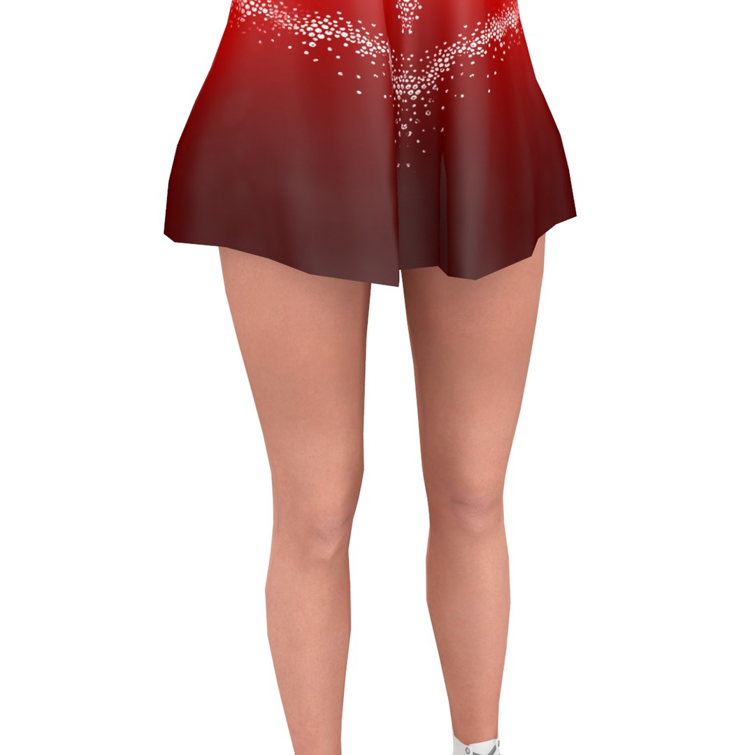 Female Figure Skater Model - TurboSquid 1312316
