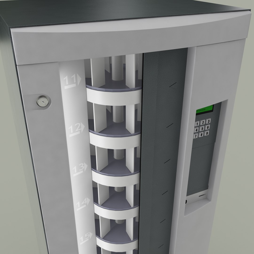 3d Model Vending Machine 4