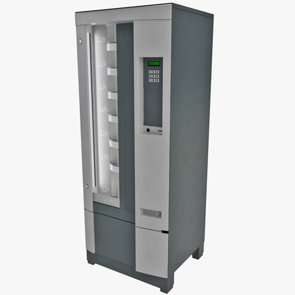 3d model vending machine 4